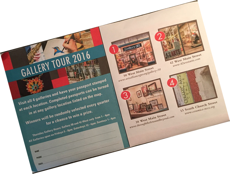 Scavenger Hunt & Gallery Tour Passport Contests - 2016